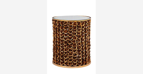 rose flower end table | Crestview Collection