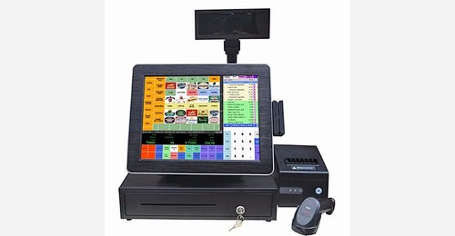 cash pos touch screen 15inch cheap pos system with cashier box from ...