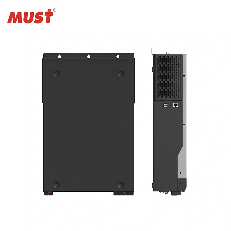 MUST Best hybrid solar inverter 1KW to 5.5kw solar home system single ...