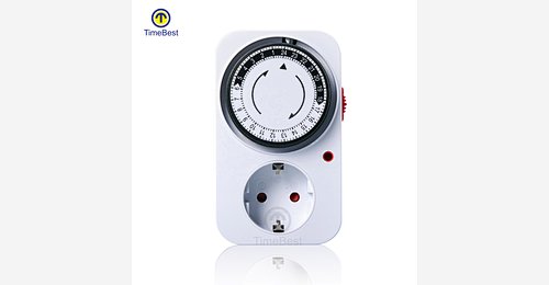 24-Hours Daily Mechanical Timer Electrical Socket Light Switch Plug Timer from China ...