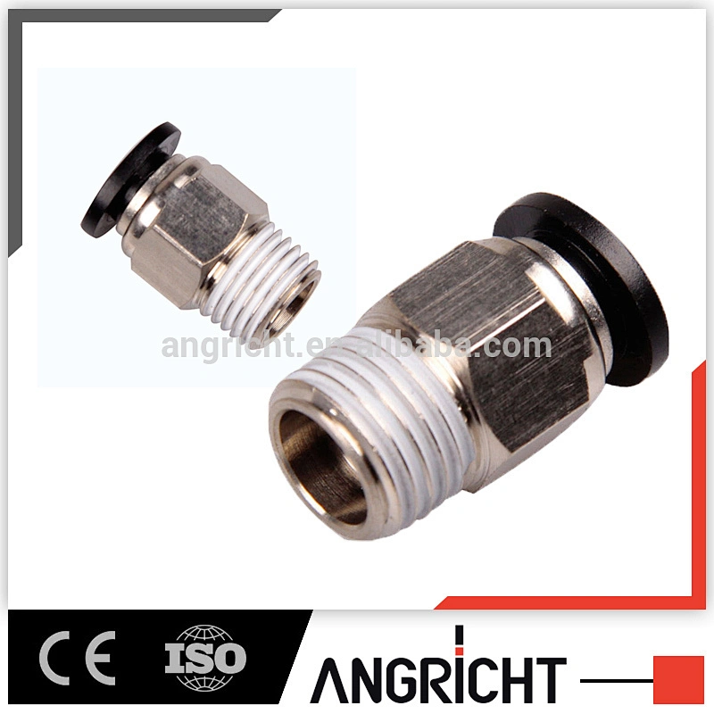 Pneumatic Quick push fit connector Pc air thread fitting from China ...