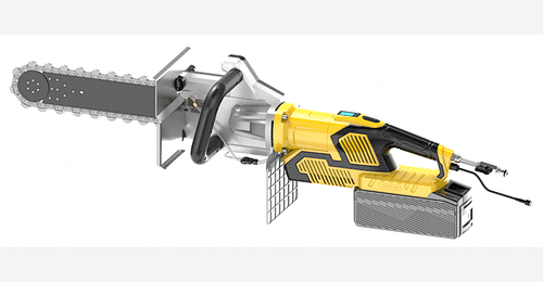 DC Li-ion Battery Concrete Cutting Chain Saw - concrete wall cutting ...