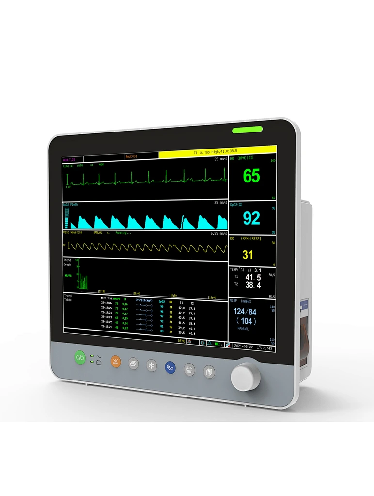 patient safety monitor , 15 inches touch monitor , monitor patient ...