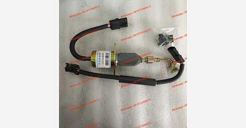 New 24V Fuel Shutdown Solenoid Valve 13026889 for Weichai WP6 ...