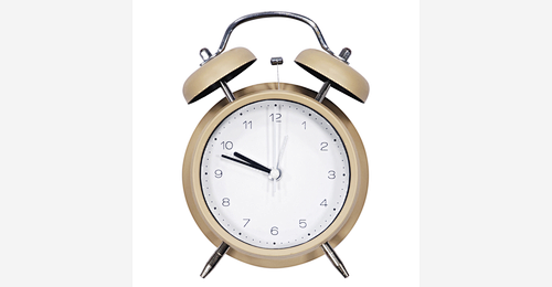 Modern Plastic Table Clock Fake Bell Alarm Clock supplier and ...