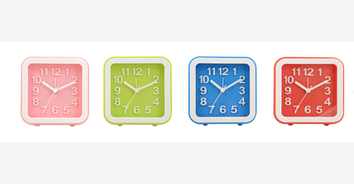 Modern Design Custom Square Shape Alarm Clock supplier and manufacturer ...