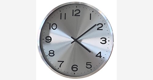 High-end Aluminum Clock Face 14inch Home Decoration Aluminun Wall Clock ...