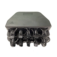 10 Port FAT CTO NAP Fiber Distribution Box Ftth Outdoor Fiber optic ...