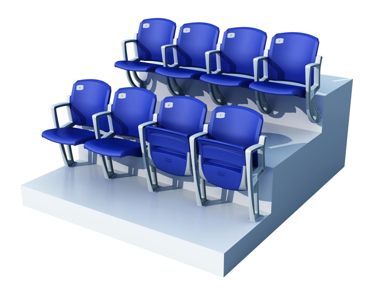 some detail information about stadium seat