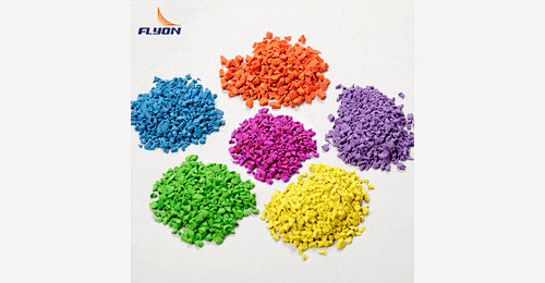 Colored EPDM Rubber Granules | Bulk Supplier for Sports Surfaces