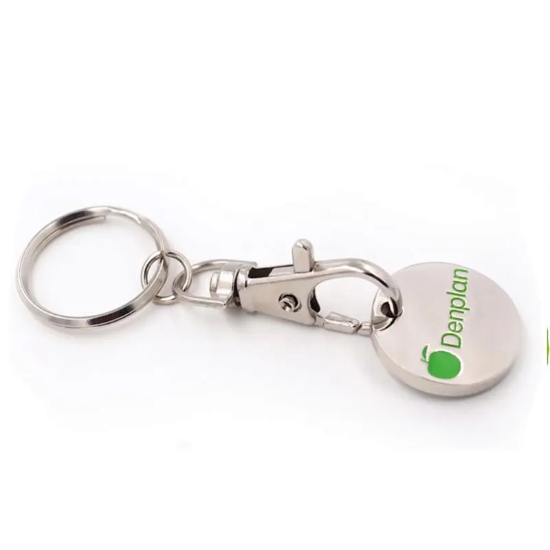 Customized Metal Soft Enamel Trolley Coin Key Ring Keyring from China ...