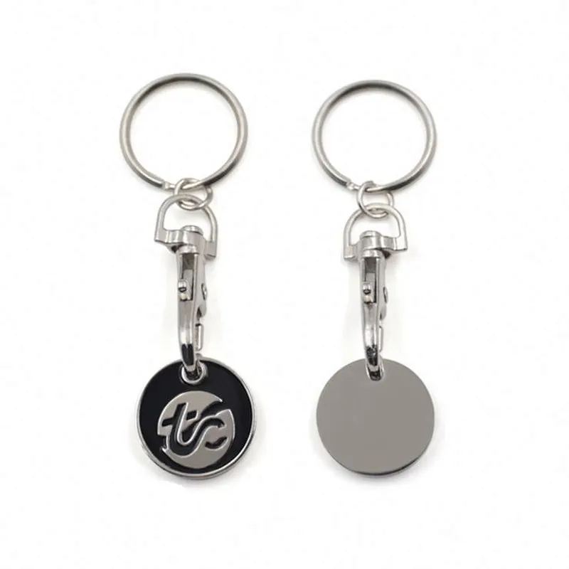 Customized Metal Soft Enamel Trolley Coin Key Ring Keyring from China ...