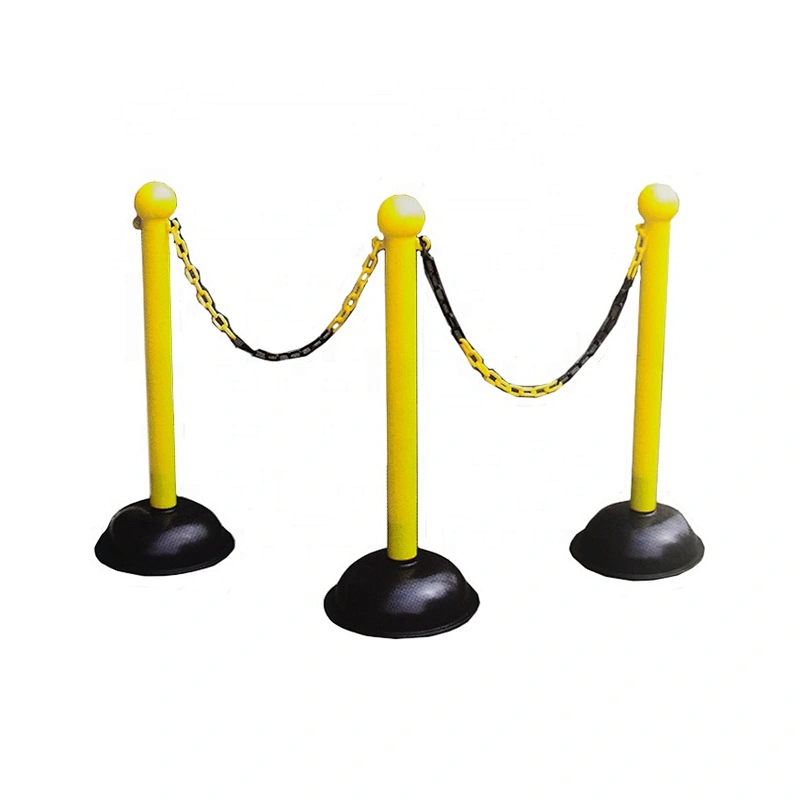 Plastic Post Crowd Control Barrier Plastic Chain Pole/Guideline ...