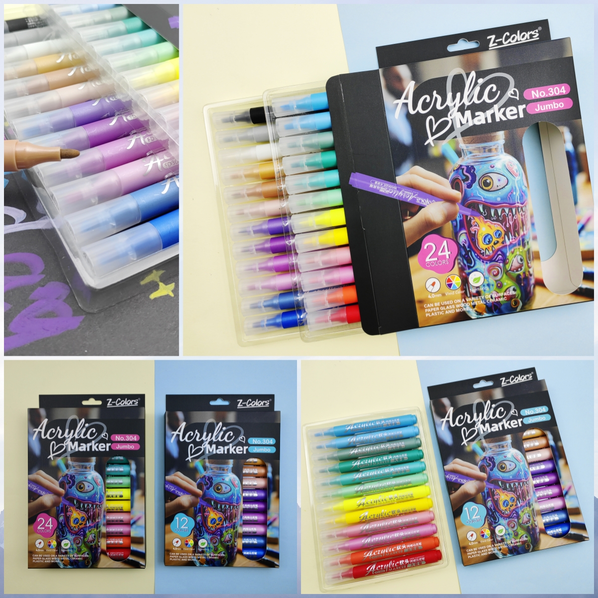 Z-Colors jumbo acrylic paint marker