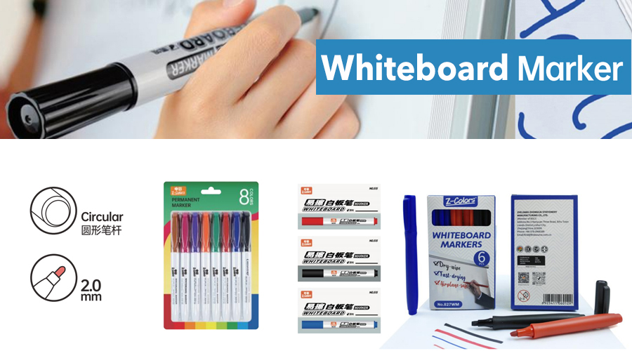 Z-Colors whiteboard markers for Office/Classroom/Home