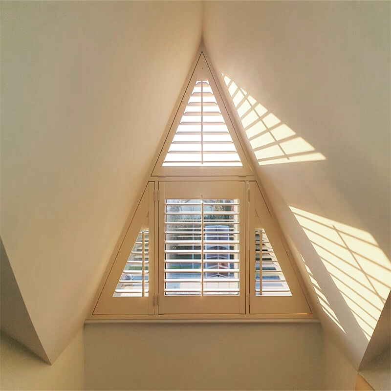 World wide Plantation shutter T-post uses two options - 菏泽环宇家居用品有限公司