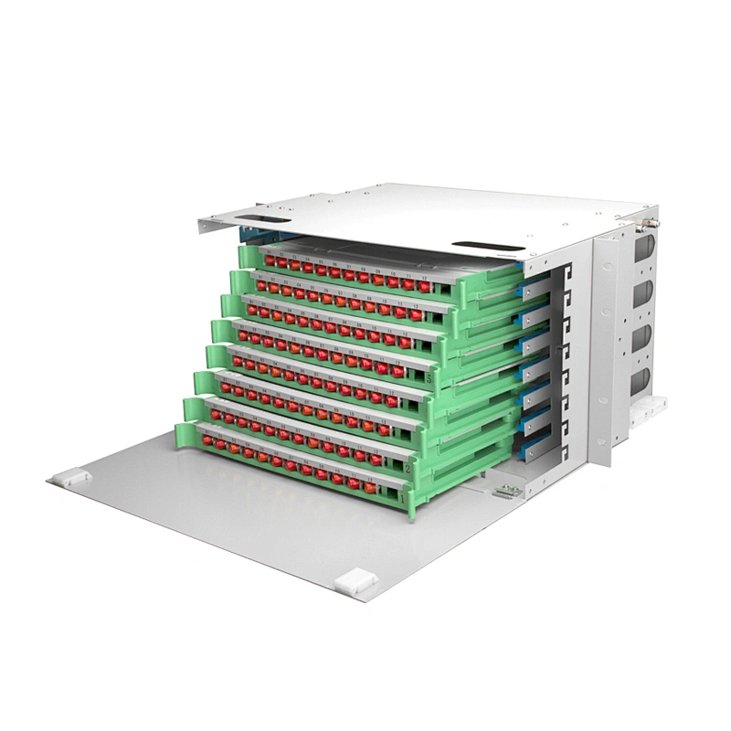 ไฟเบอร์ออปติก lc duplex ftth terminal box cabinet mini 8 port odf from ...