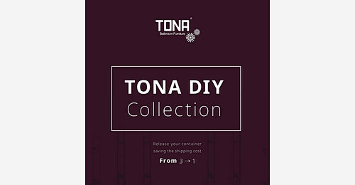 TONA DIY Vanity Collection | Saving Shipping Cost - Tona Bath