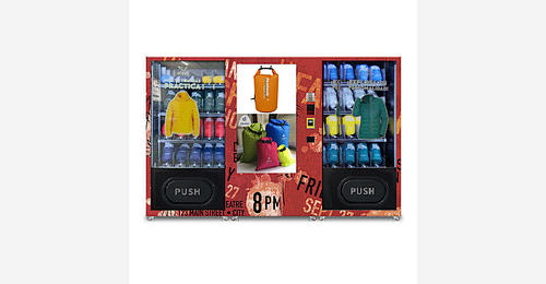 clothing vending machine for business clothes seller