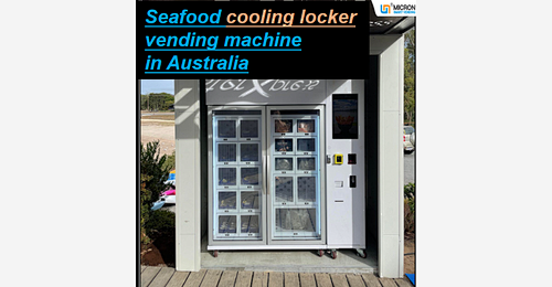 Distributeur automatique de fruits de mer et d'huîtres en Australie ...