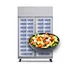 meal vending machine design in lockers with cooling system