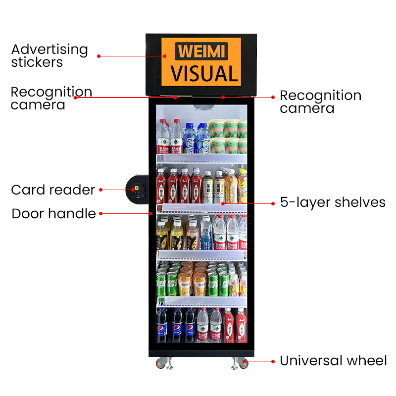 Smart AI Camera Fridge with Self-Developed Vision Algorithm for Retail ...