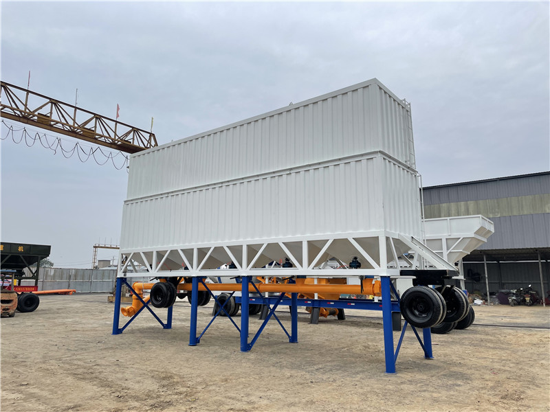 horizontal cement silo from Henan shengmao machinery