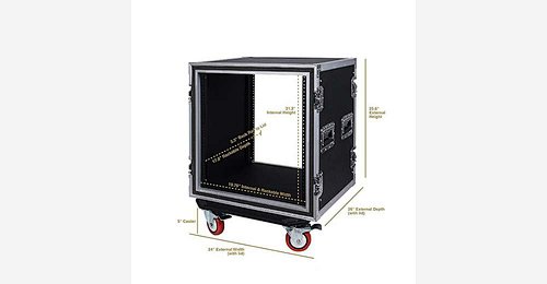 Customized 12U Rack Case - BLUE SEA LIGHTING