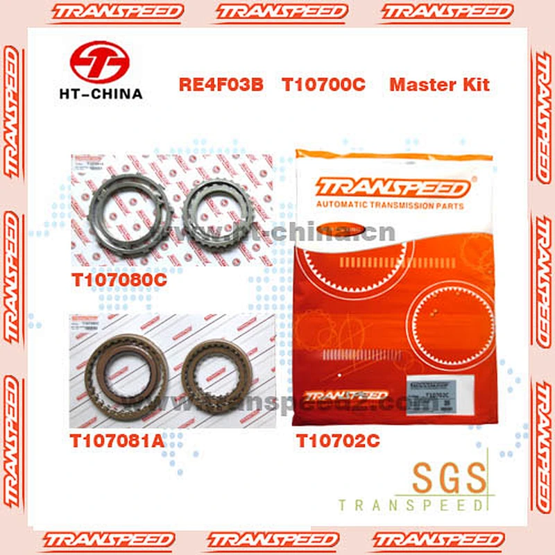 RE4F03B automatic Transmission repair rebuild Kit fit for nissan tiida ...