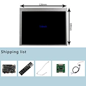 lcd 5inch 640x480 640x480 lcd lcd hdmi audio controller 5.6inch ...