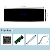 14.5inch 2K LCD Screen 2560X720 Bar type lcd With HDMI Controller board