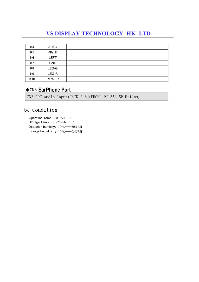 Vsdisplay Driver Board HDMI EDP 30 Pin Lcd Controller Board