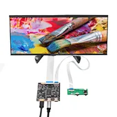 12.3" 2400X900 LCD Screen bar lcd display with Type C Control Board HDMI