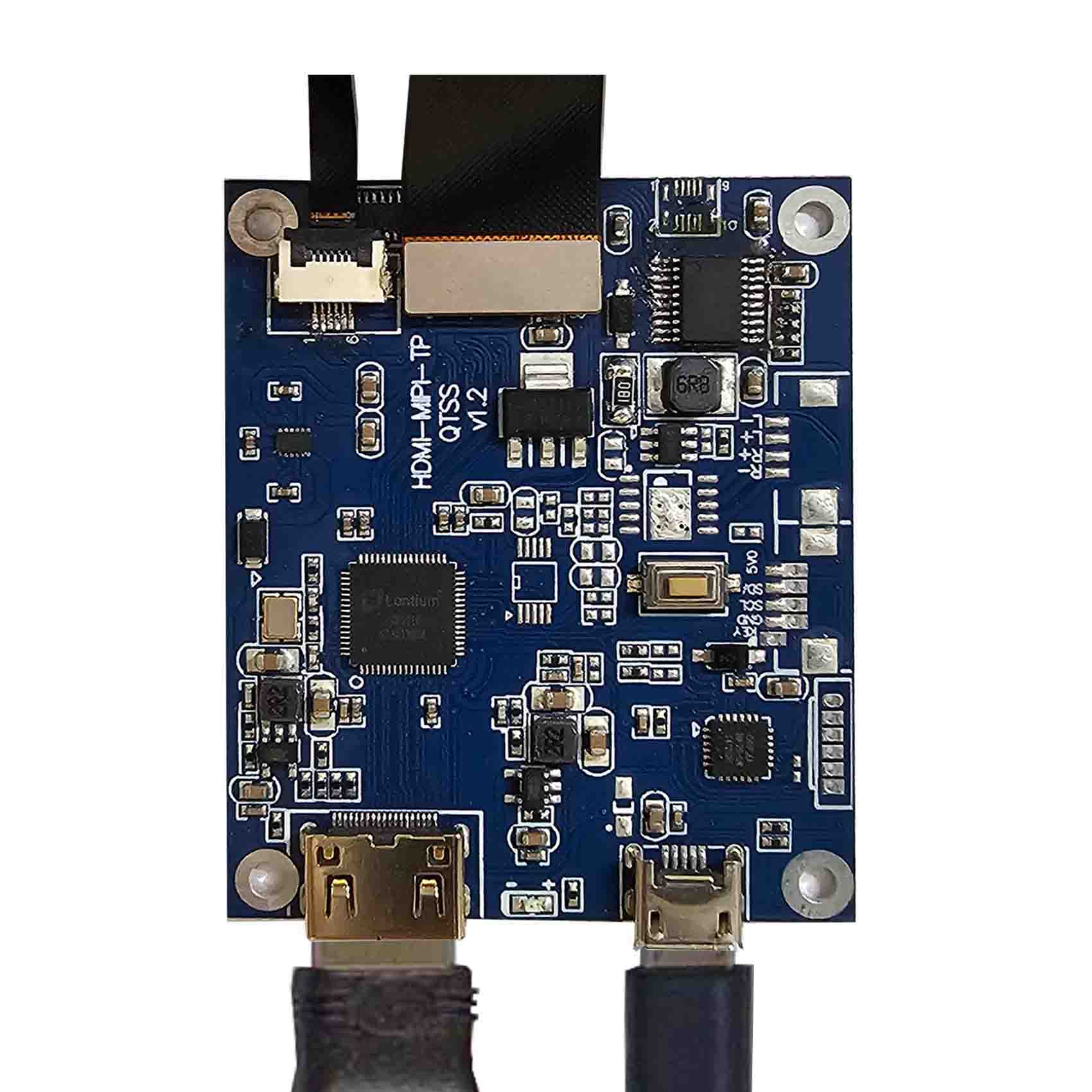 Capacitive Touch 1080x1080 5 Inch Round Lcd Display,With Mipi 50 Pin ...