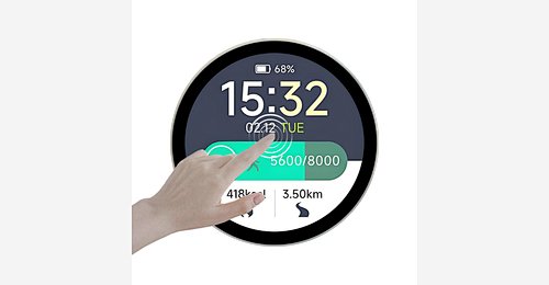 5Inch 1080P Usb Touch Screen Hd Round Circular Monitor