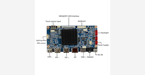 dp lcd controller board hdmi dp controller board for 28inch lcd DP ...
