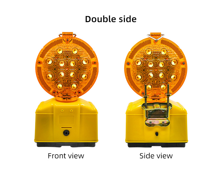 12pcs/24pcs LED barricade light丨lu-bao.com