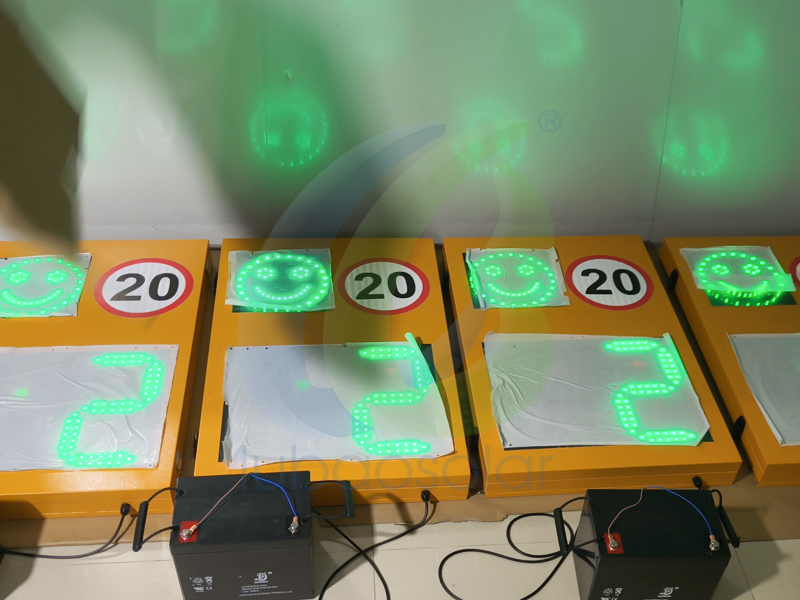 Solar radar speed sign speed limit signs丨lu-bao.com