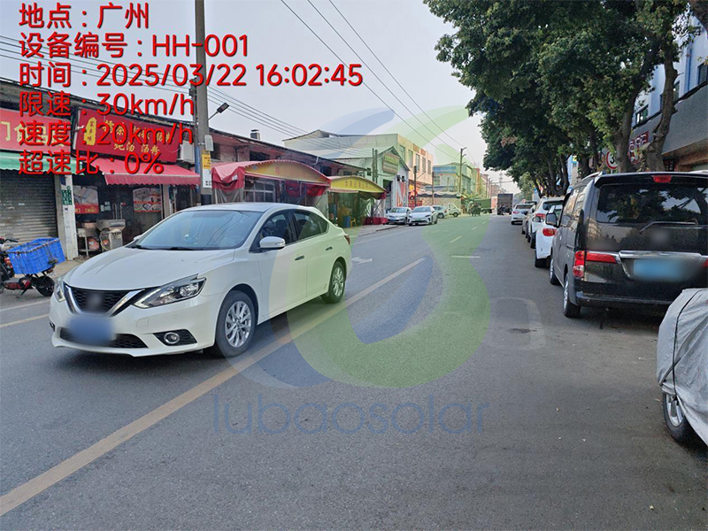 Portable handheld radar detector with camera丨lu-bao.com