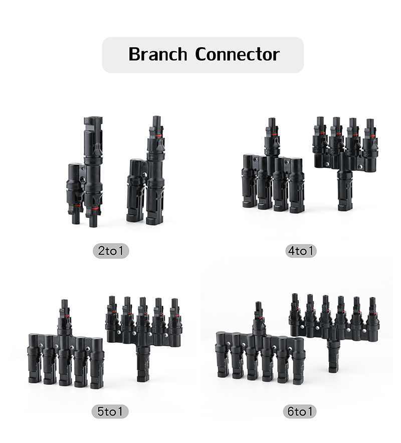 2 in 1 mc4 connector