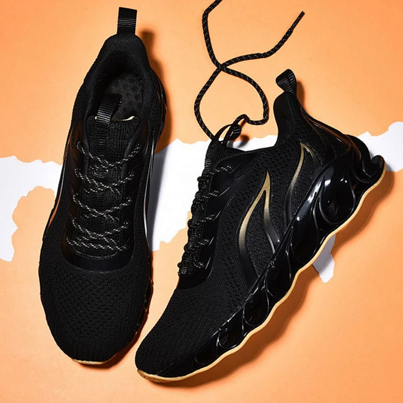 breathable mesh running shoes men running sport shoes men mesh running ...