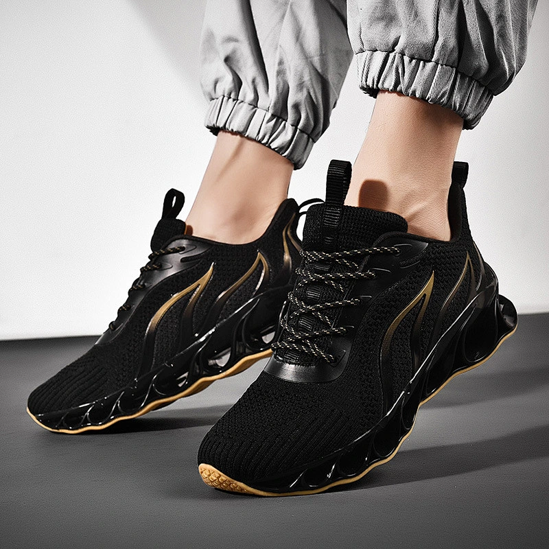 breathable mesh running shoes men running sport shoes men mesh running ...