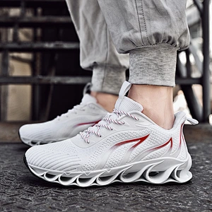 breathable mesh running shoes men running sport shoes men mesh running ...