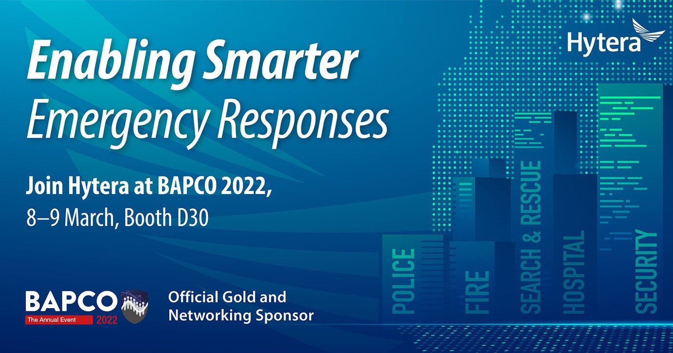 Hytera Headlines as a Gold Sponsor at BAPCO 2022 Exhibition