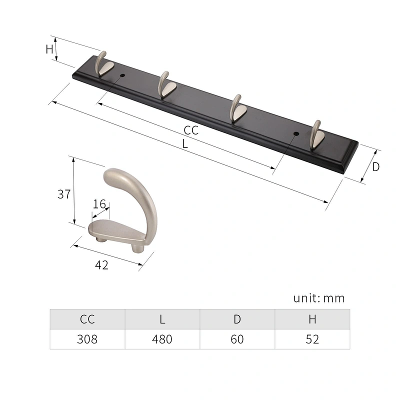 Filta popular polished zinc hook - hook zinc and popular hook manufacturer