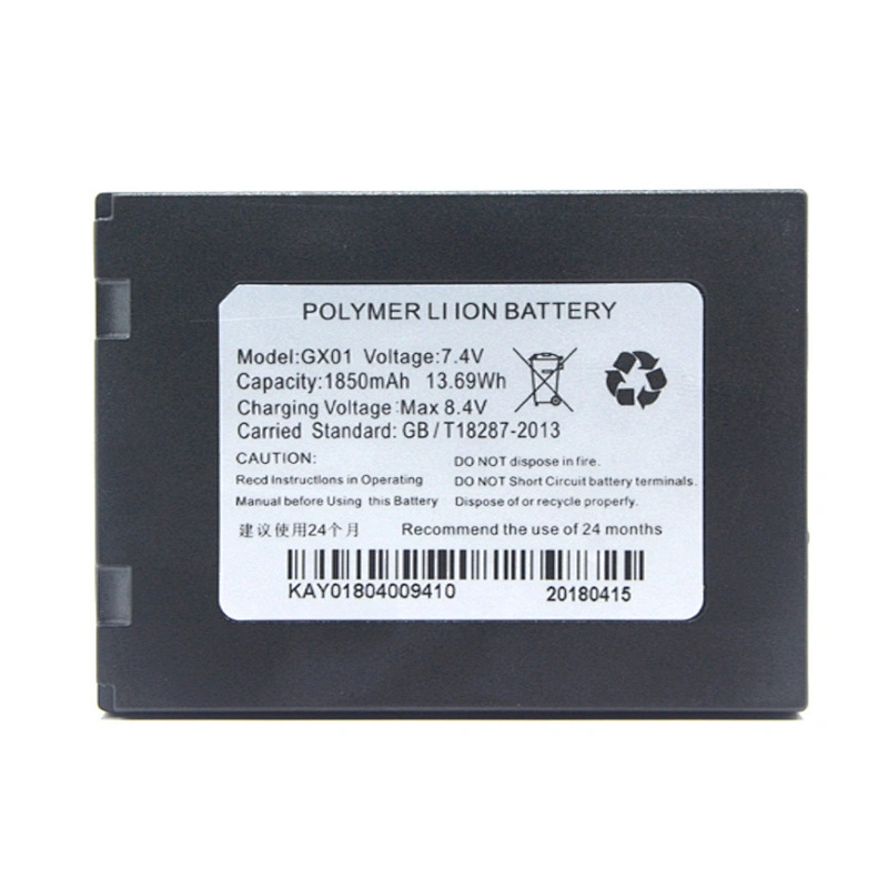 POS Battery 7.4V 1850mah Li-ion Battery Pack for Nexgo K370 G3 GX01 POS ...