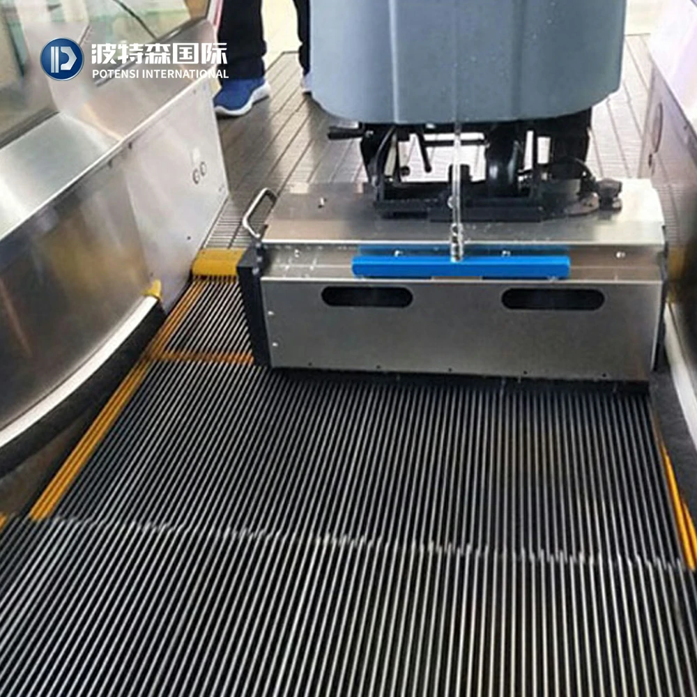 Escalator Cleaning Machine AT510 Automatic Escalator Step Cleaner丨 ...