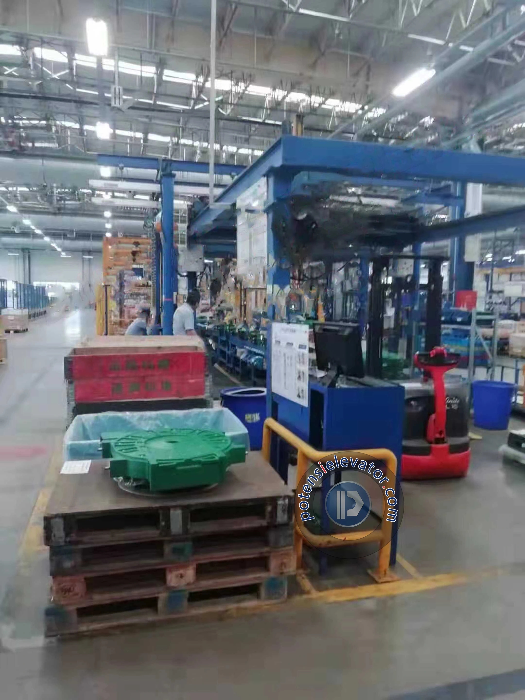 Kone Elevator Gearless Traction Machine MX10 | Potensi Elevator