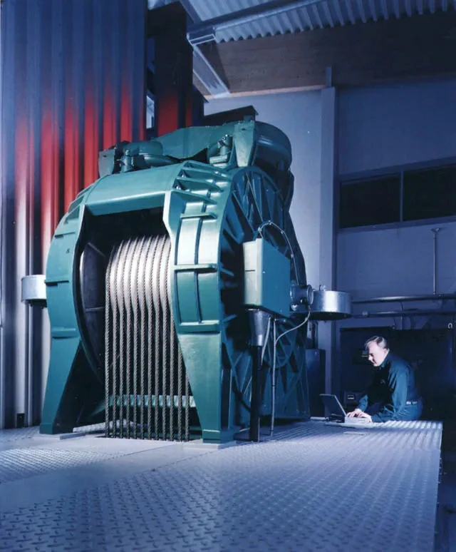 Kone Elevator Motor Gearless Traction Machine MX40丨Potensi Elevator