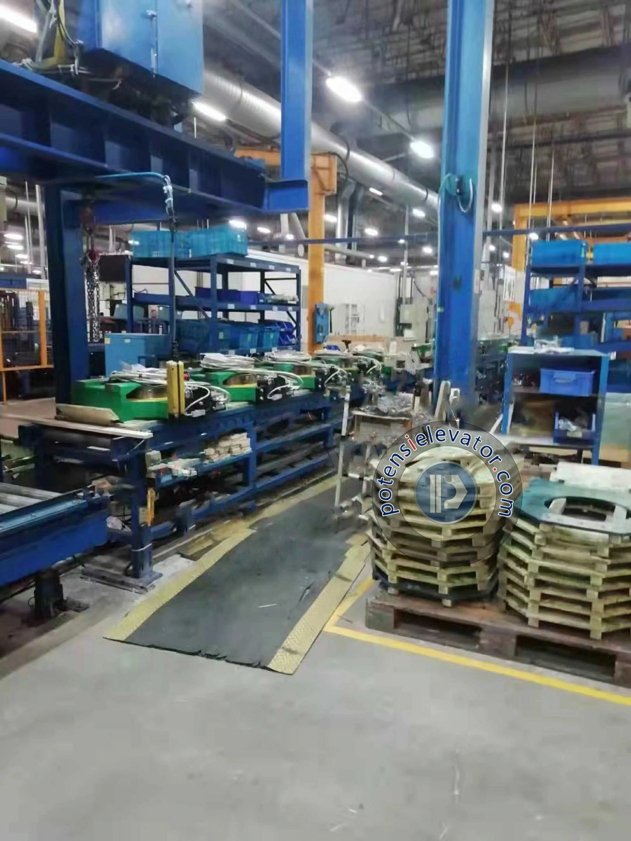 Kone Elevator Gearless Traction Motor Machine MX06丨Potensi Elevator